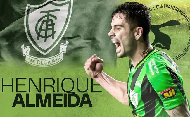 América renova com atacante Henrique Almeida até o fim de 2023 ...
