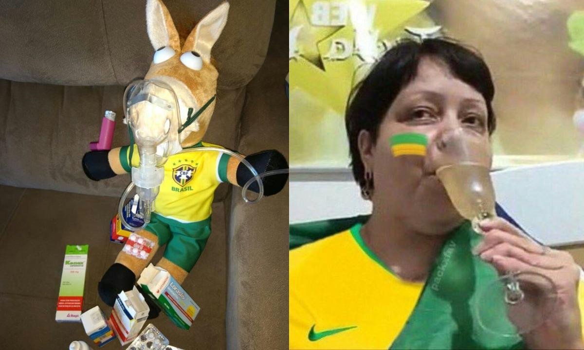 Com memes, brasileiros driblam ansiedade para estreia do Brasil na Copa ...