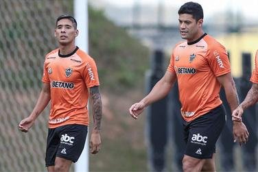 Hulk apresenta melhora e faz trabalho físico; Zaracho sofre lesão ...