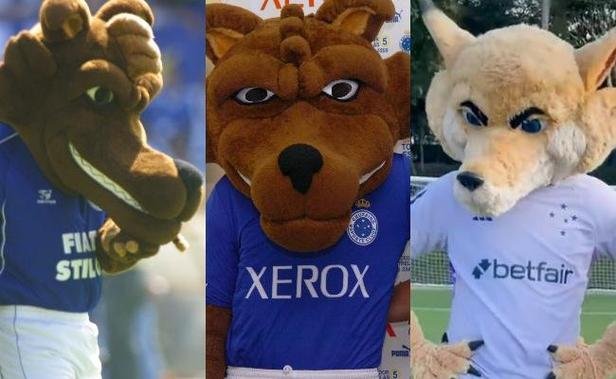 Raposão 20 anos: relembre todas as variações da mascote do Cruzeiro ...