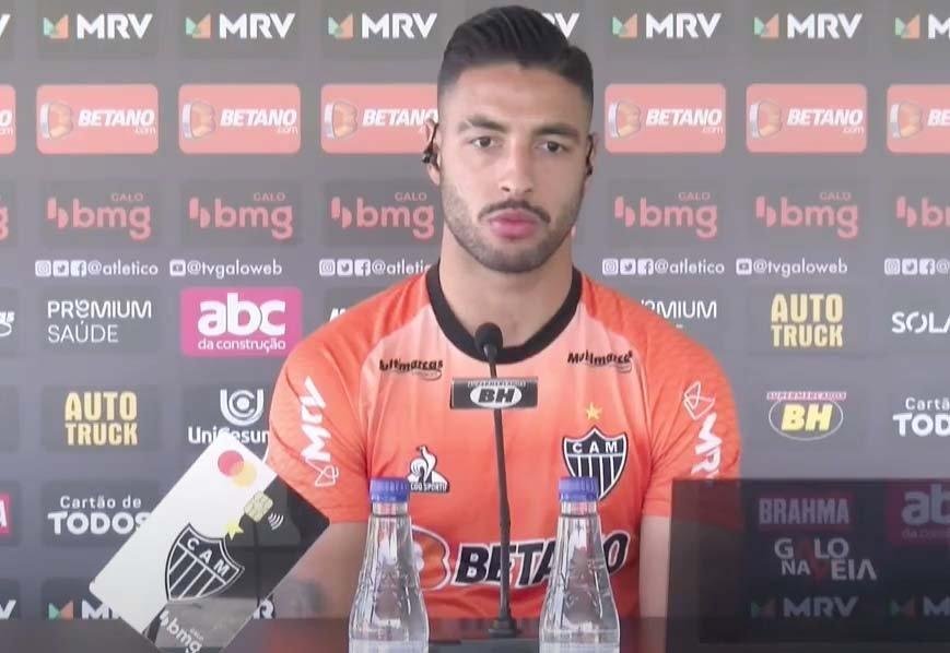 Nathan se diz feliz em retorno ao Atlético: 'Voltando para a minha casa ...