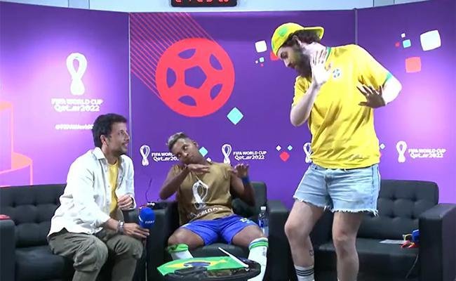Diogo Defante ensina, e Rodrygo promete fazer dança na Copa do Mundo ...
