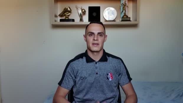 Victor Rangel segue cartilha do clube e mantém treinos: "Quero voltar ...