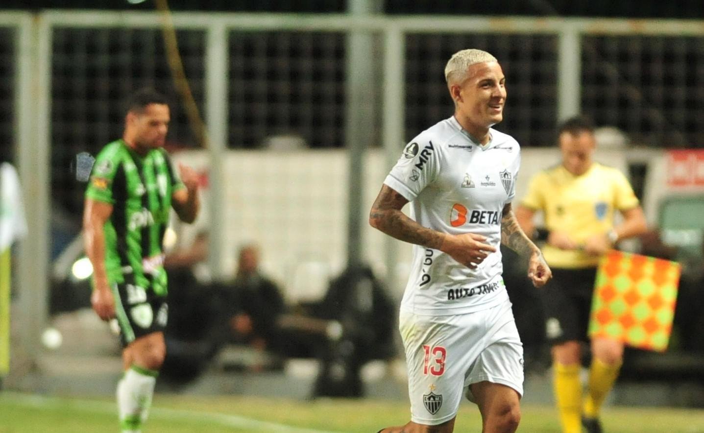 Artilheiro contra o América, Arana espera mais 'sorte' para o Atlético ...