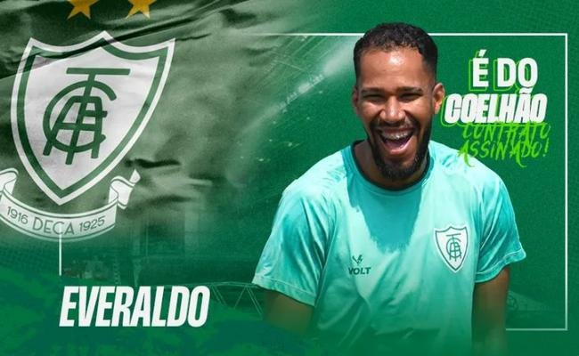 América oficializa o retorno de Everaldo, emprestado pelo Corinthians ...