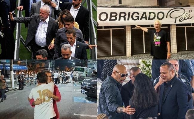 Veja famosos que foram ao velório se despedir de Pelé - Superesportes
