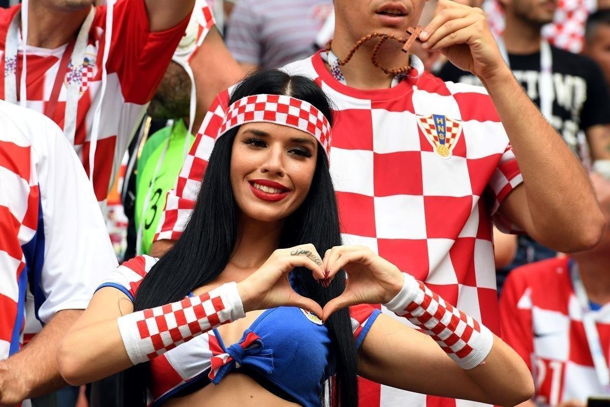 Torcida croata na grande final da Copa do Mundo - Superesportes
