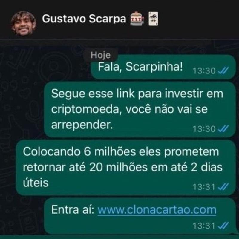 Memes do golpe financeiro envolvendo Scarpa e Willian - Superesportes