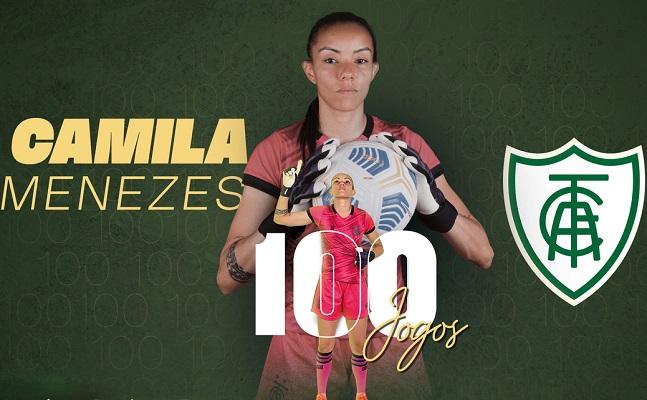 Camila completa 100 jogos pelo América em vitória sobre o Uberlândia ... Camila completa 100 jogos pelo América em vitória sobre o Uberlândia ...